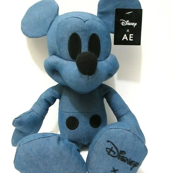 Disney | Toys | Disney Mickey Mouse X Ae American Eagle Blue Denim ...